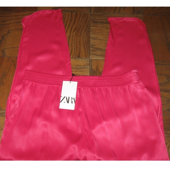 Zara | Pants & Jumpsuits | Vibrant Pink Kids Bottoms | Poshmark